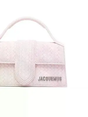Jacquemus Le Bambino Woven Mini Tote - Pink