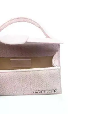 Jacquemus Le Bambino Woven Mini Tote - Pink
