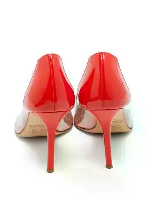 MALONE SOULIERS Transparent-panel Stiletto Pumps