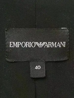 Emporio Armani Crepe Jacket With Elasticated Waist