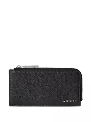 Gucci Silver Tone Wallets For Men