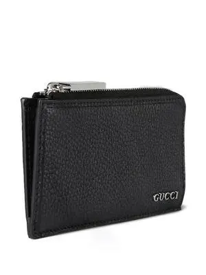 Gucci Zip-around Leather Card Case