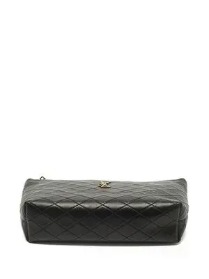 Saint Laurent Gaby Leather Cosmetic Pouch