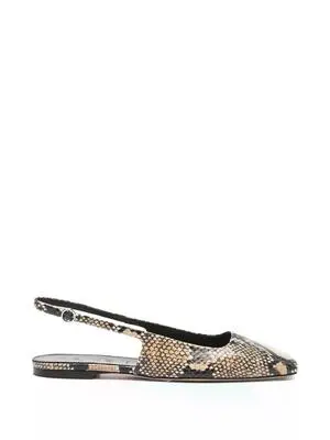 AeydĒ Liya Snake Print Pumps