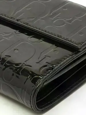 Dior Oblique Embossed Leather Wallet