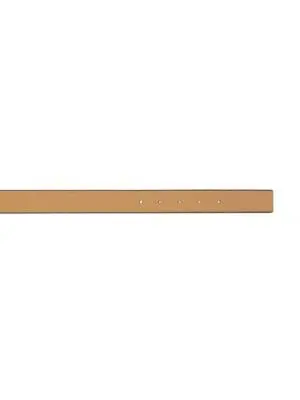 Loewe Anagram Leather Belt - Brown