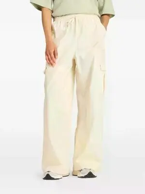 NEW BALANCE Twill Woven Cargo Palazzo Pants