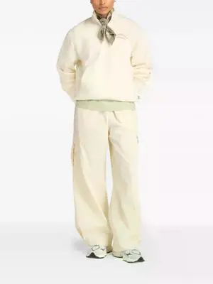 NEW BALANCE Twill Woven Cargo Palazzo Pants