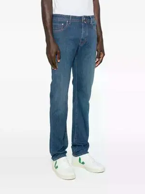 Jacob Cohen Five-pocket Straight Denim Jeans
