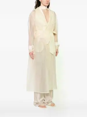 Herno Belted Coat - Neutrals