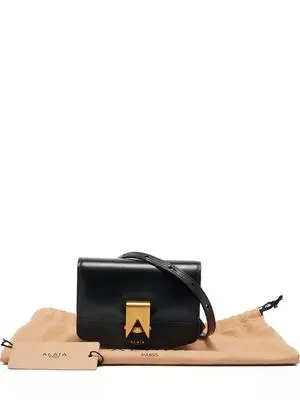 Alaïa Le Papa Leather Clasp Mini Bag