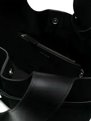 Manu Atelier Cambon Cabas Suede Tote Bag