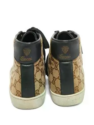Gucci California Patterned High-top Sneakers