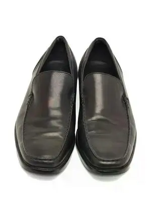 TOD'S Penny Leather Loafers - Black