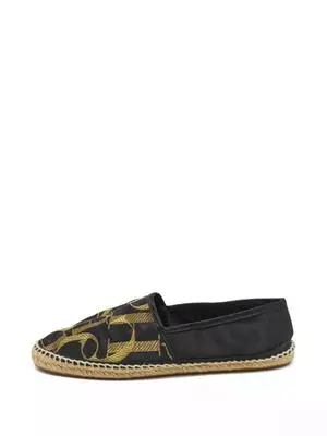 Carolina Herrera Satin Pattern Espadrilles