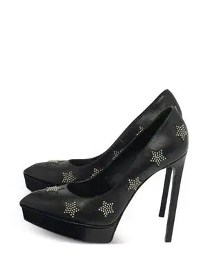 Saint Laurent Leather Heeled Pumps