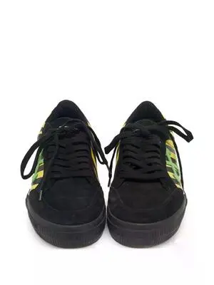 Off-White Suede Striped Sneakers