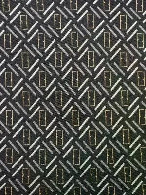 Fendi Ff-pattern Silk Tie