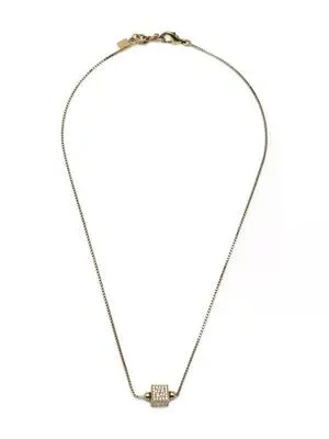 Fendi Cube-charm Necklace