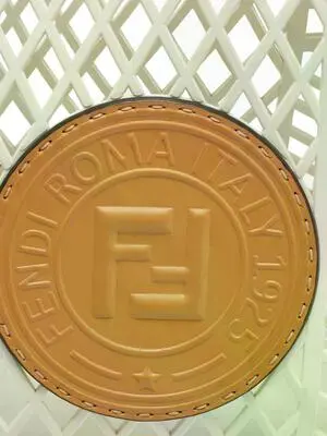 Fendi Ff-logo Basket Bag