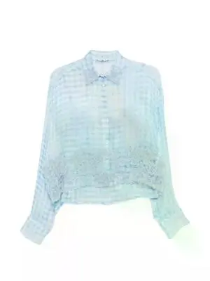 Ermanno Scervino Pointed Collar Shirts For Women