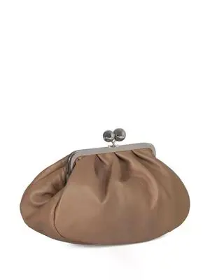 Max Mara Cubico Clutch Bag - Neutrals