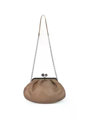 Max Mara Cubico Clutch Bag - Neutrals