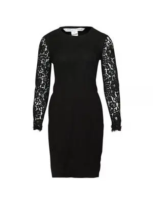 Diane Von Furstenberg Long-sleeve Lace Dress