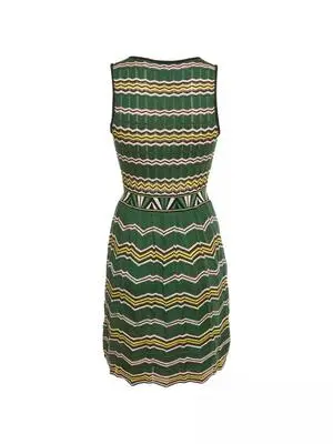 Missoni V-neck Mini Dress