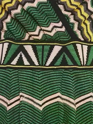 Missoni V-neck Mini Dress