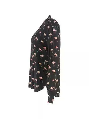 Saint Laurent Flamingo-print Shirt