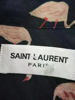 Saint Laurent Flamingo-print Shirt