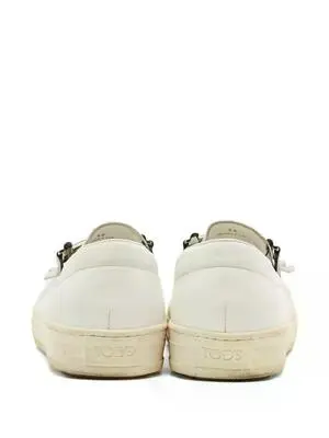 TOD'S Fringed Leather Sneakers