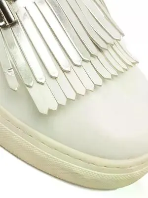 TOD'S Fringed Leather Sneakers