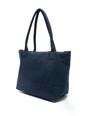 SAGAN Woven-handle Tote Bag