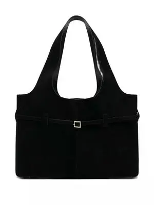 Manu Atelier Cambon Cabas Suede Tote Bag