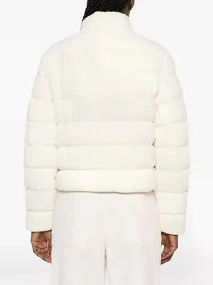 Moncler Knitted Zip-up Puffer Jacket