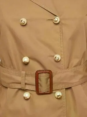 Gucci Button-fastening Belted Coat