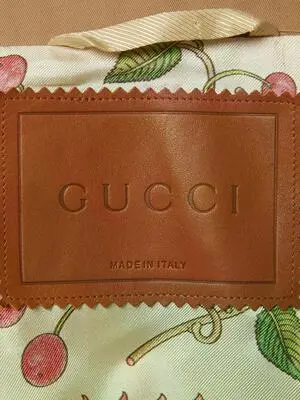 Gucci Button-fastening Belted Coat
