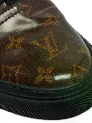 LOUIS VUITTON Trocadero Monogram Sneakers