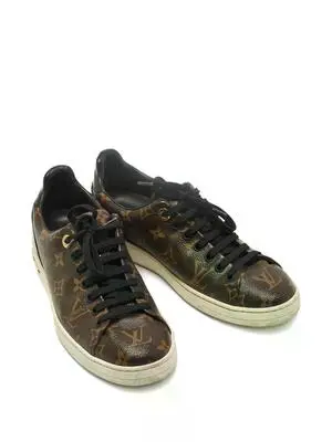 LOUIS VUITTON Frontrow Monogram-print Sneakers
