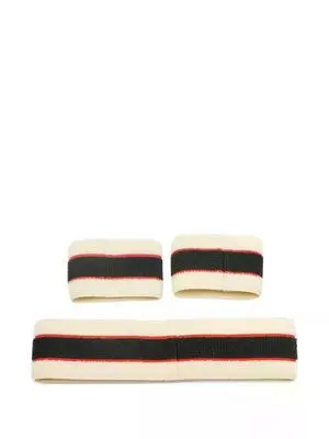 Gucci Logo Headband And Wristbands