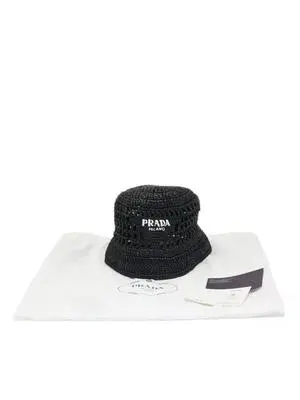 Prada Logo-detail Bucket Hat