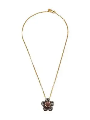 Fendi Blossom Chain Necklace - Gold
