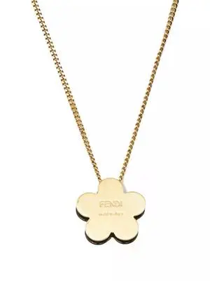 Fendi Blossom Chain Necklace
