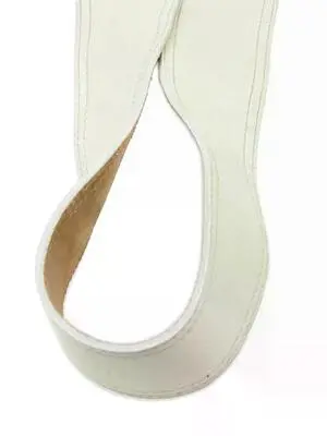 Miu Miu Leather Buckle Waist Belt
