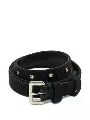 Dior Buckled Belt - Black