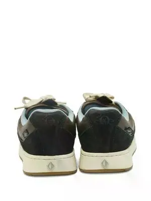 Dior B713 Leather Sneakers - Brown