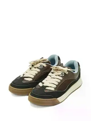 Dior B713 Leather Sneakers - Brown