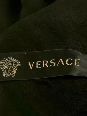 Versace Cut-out Silk Dress